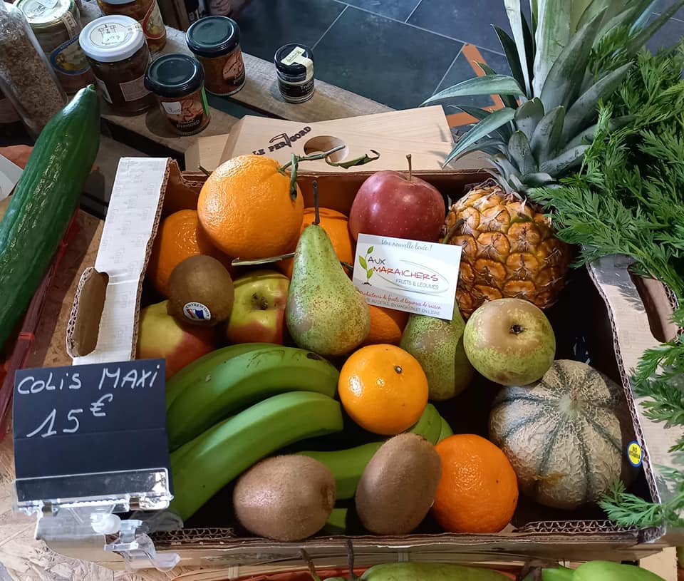Colis fruits – Maxi – Aux-Maraichers / Une nouvelle levée